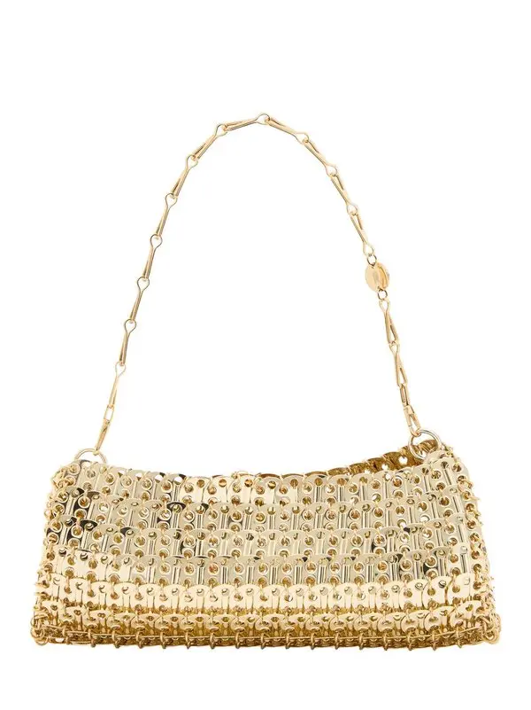 Rabanne Disc Shoulder Bag - Gold