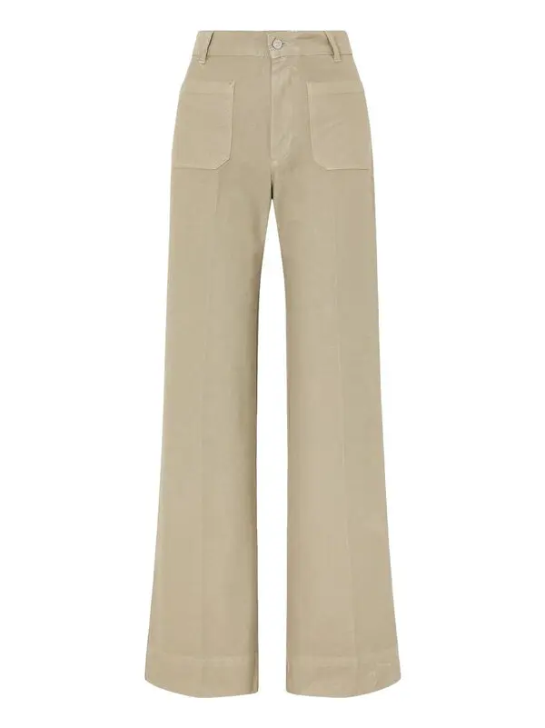 Victoria Beckham Alina High-rise Straight-leg Jeans - Gray