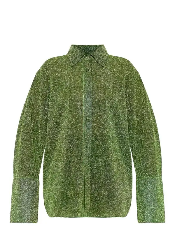 Oseree Lumiere Buttoned Shirt - Green