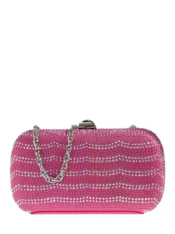 Rodo Embellished Clutch - Pink