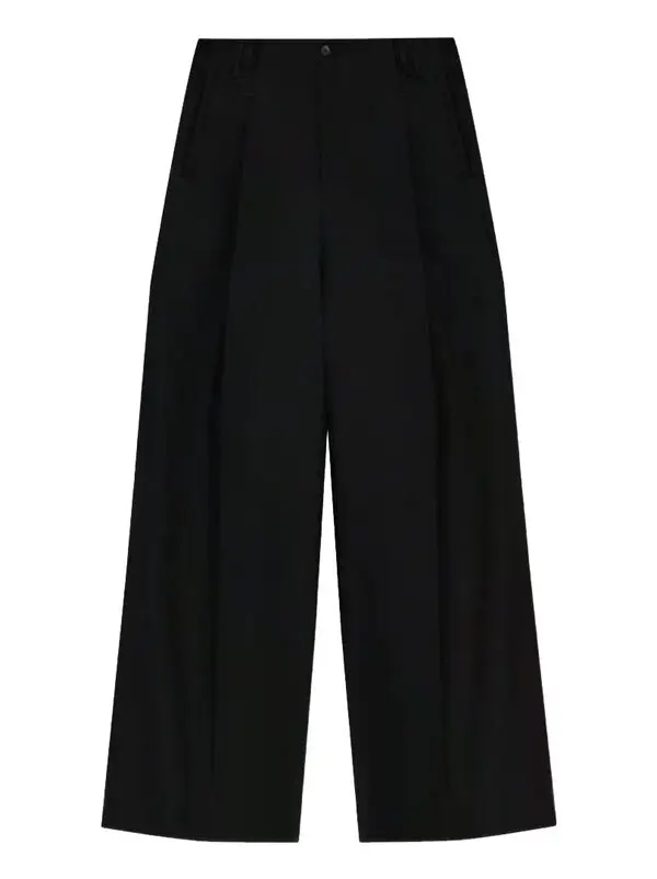 ENTIRE STUDIOS Wide-leg Trousers - Black