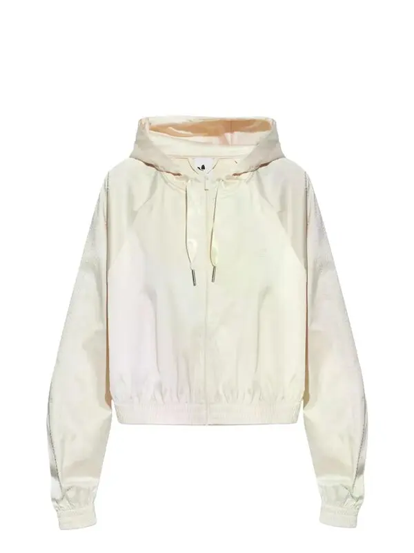 Adidas Zip-up Hoodie - Neutrals