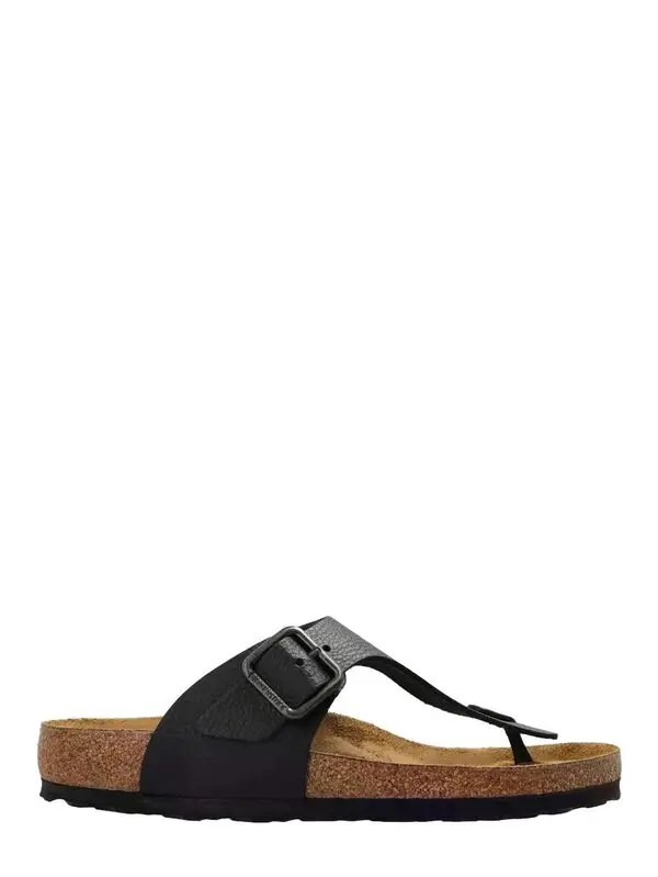 BIRKENSTOCK Ramses Leather Sandals With Wire Buckle - Black