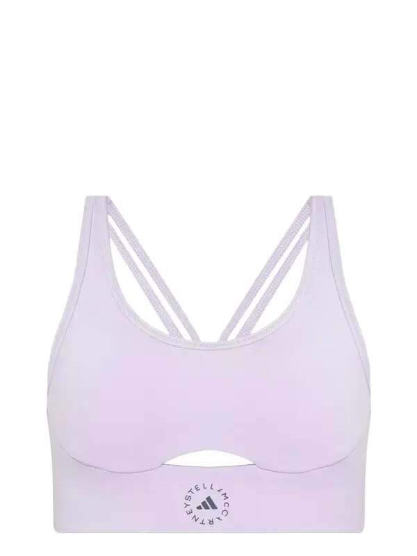 Adidas By Stella McCartney Truestrength Yoga Bra - Purple
