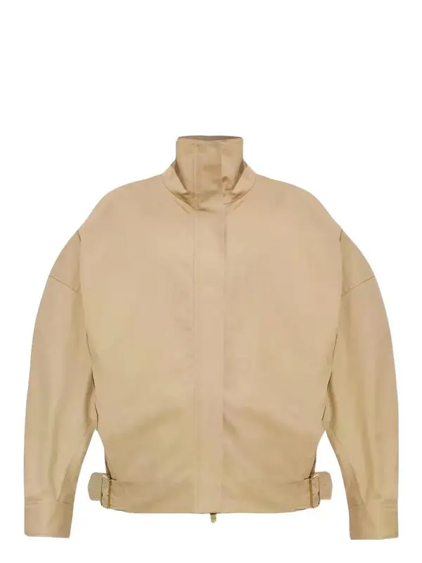 DARKPARK High-neck Belted Jacket - Neutrals