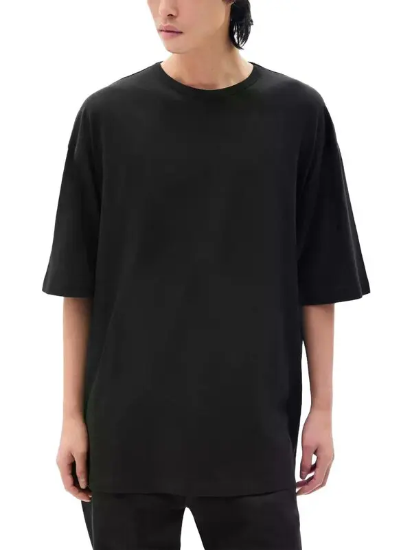 ANN DEMEULEMEESTER Dieter Jersey T-shirt - Black