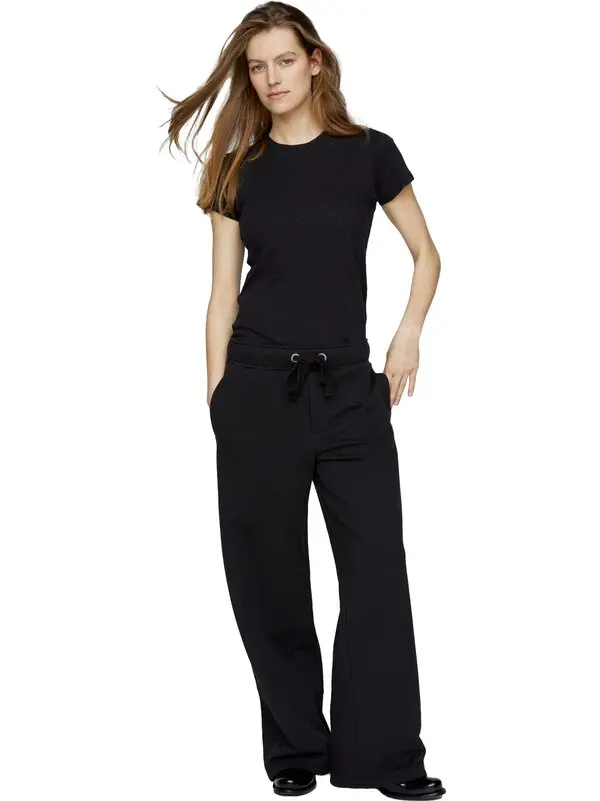 ATM Anthony Thomas Melillo French Terry Cotton Sweatpants - Black