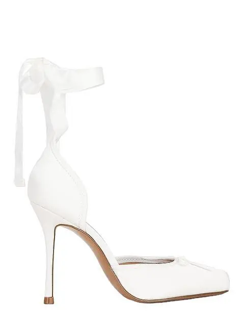 Steve Madden Larina Heel - Ivory Satin