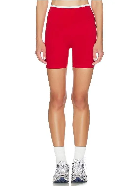 FORM Two Tone Shorts - Cherry