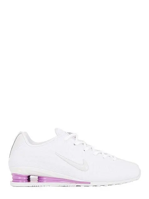 Nike Shox Z Sneakers - White & Light Magenta