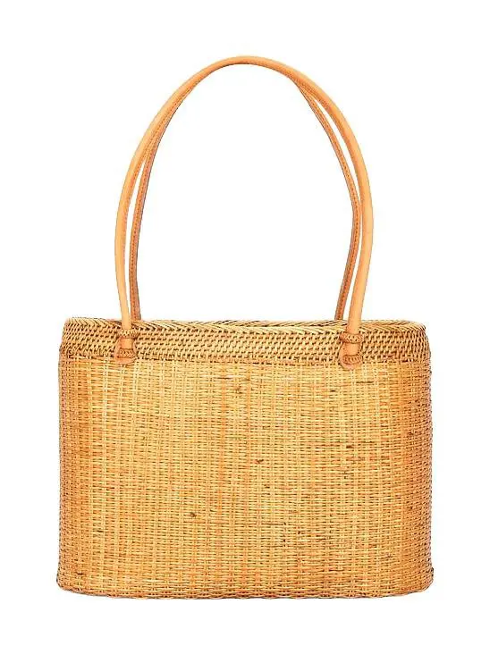 CASA CLARA Halima Tote Bag - Rattan
