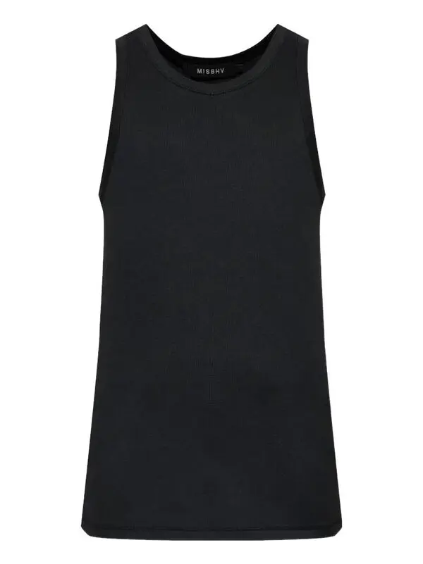 MISBHV Logo-detail Tank Top - Black