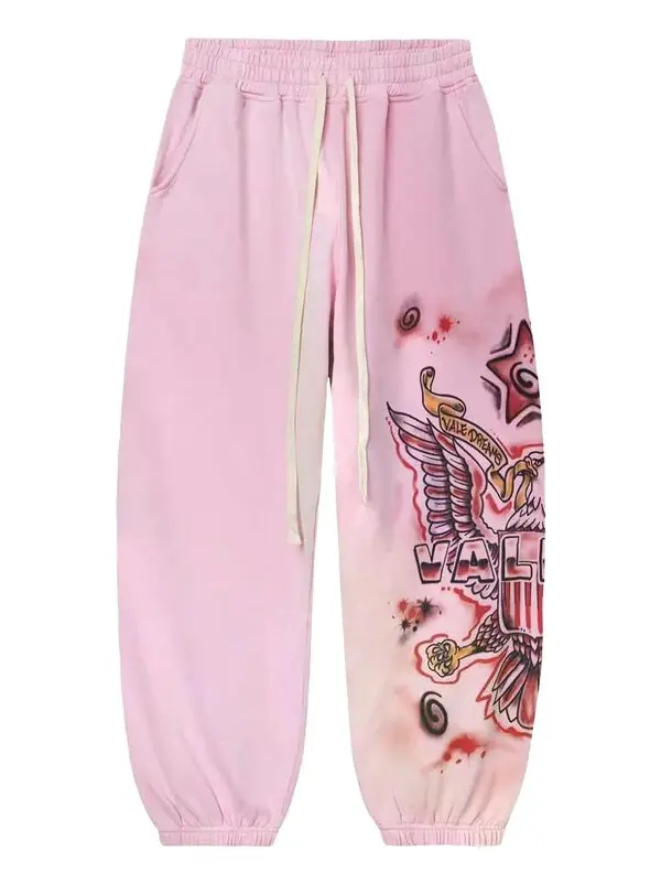 VALE FOREVER Printed Track Pants - Pink