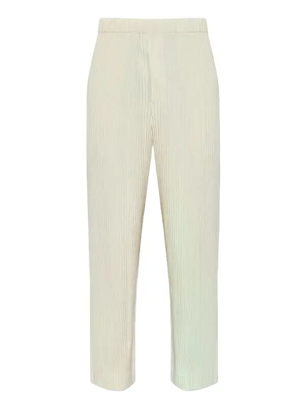Issey Miyake Monthly Colors: March Pleated Trousers - Neutrals