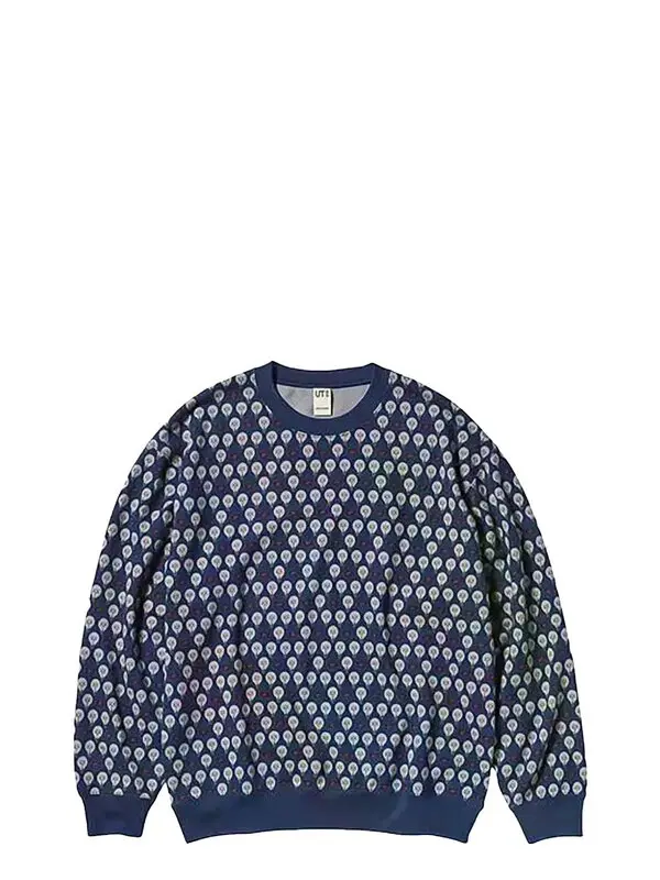 KAWS Graphic Print Sweatshirt - Blue