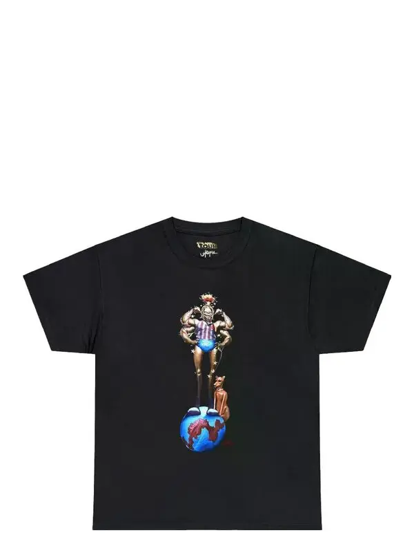 TRAVIS SCOTT Utopia In Miami T-shirt - Black