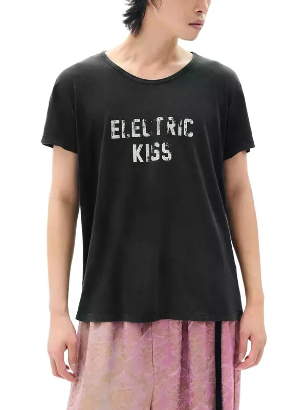 ANN DEMEULEMEESTER Idar Cotton T-shirt - Black
