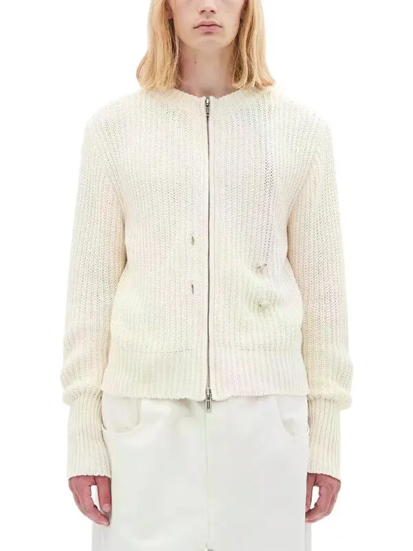 ANN DEMEULEMEESTER Ismael Cardigan - Neutrals