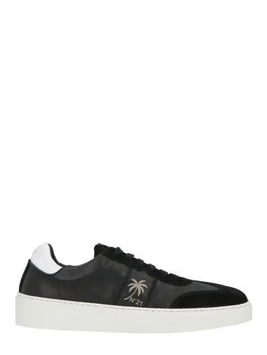 N°21 Leather Sneakers - Black