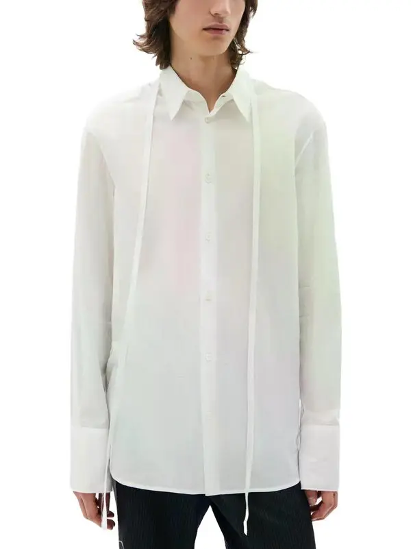 ANN DEMEULEMEESTER Elgar Shirt - White