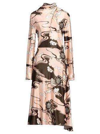 JIL SANDER Midi Dress - Apricot