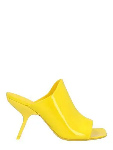 FERRAGAMO Sandals In Calfskin - Yellow