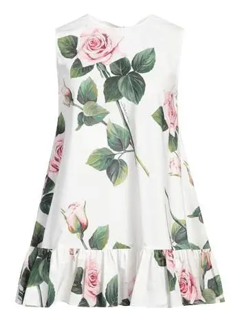 Dolce & Gabbana Floral-print Peplum Top - White