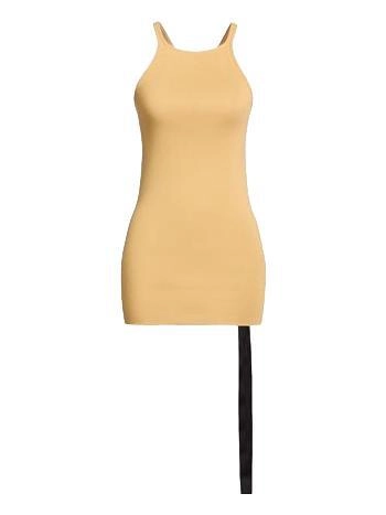 Rick Owens Sleeveless Crewneck Tank Top - Mustard