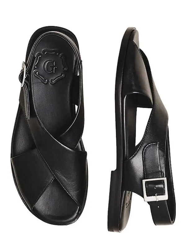 Grenson Missy Slingback Sandals - Black