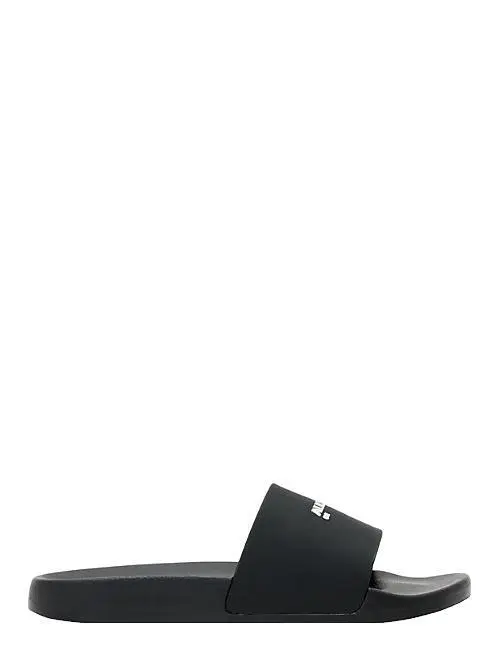 ALLSAINTS Underground Rubber Slides - Black