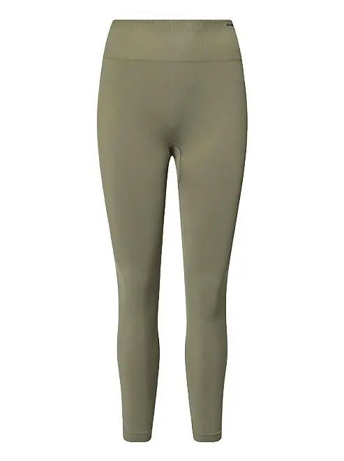 ADANOLA Classic Seamless Gym Leggings - Thyme Green