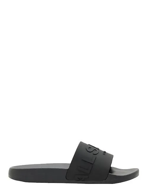 ALLSAINTS Biggy Rubber Slides - Black