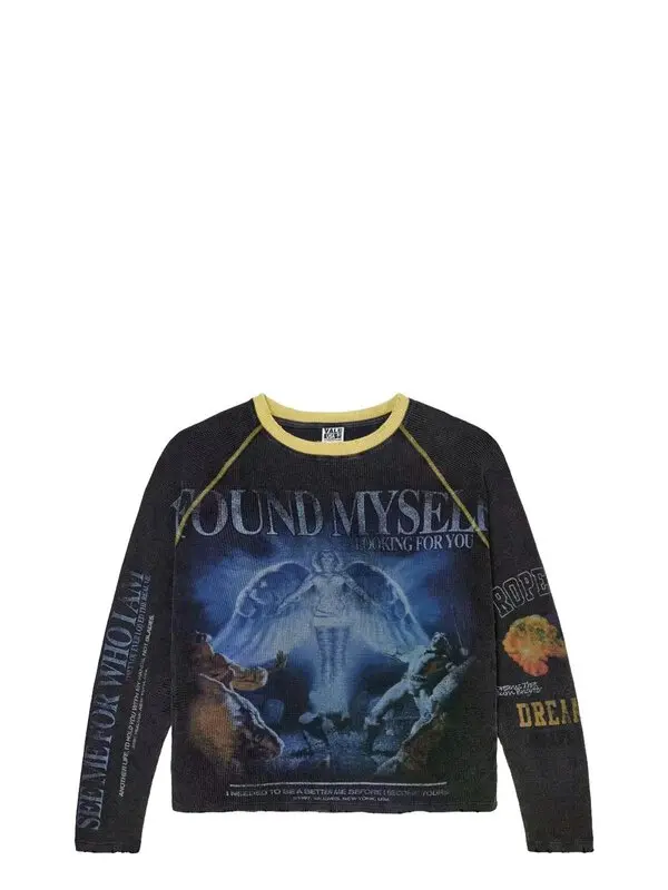 VALE FOREVER Graphic-print Sweatshirt - Black