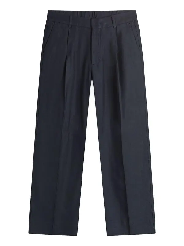 Nn07 Kay Pleated Trousers - Deep Navy