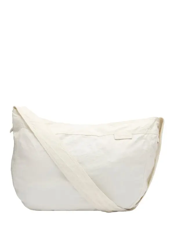 NOTHING WRITTEN Linen Cross Body Bag - White