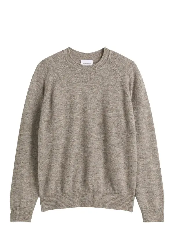 Norse Projects Skogafoss Baby Alpaca Jumper - Walnut