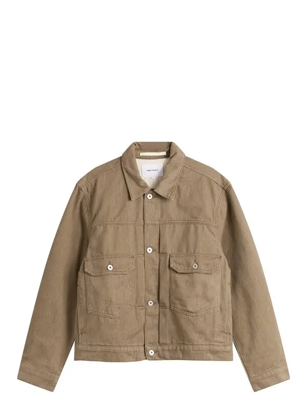 Norse Projects Storadal Twill Type Ii Jacket - Walnut