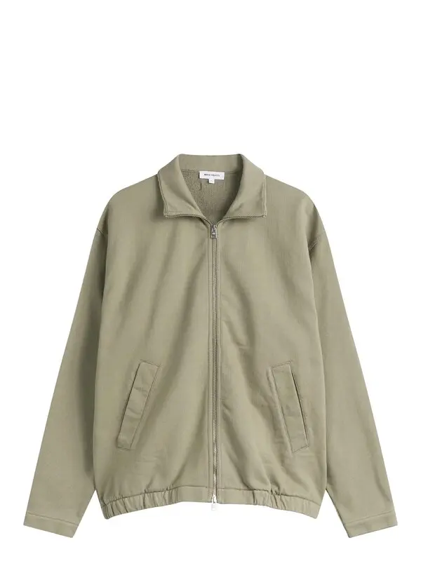Norse Projects Hornidal Relaxed Track Jacket - Vetiver