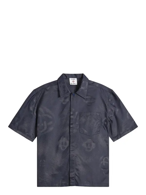 Casablanca Monogram Shirt - Navy