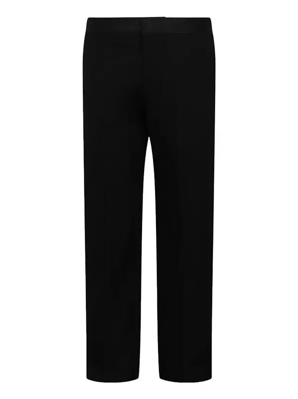 Givenchy Tailored Satin Piping Trousers - Black