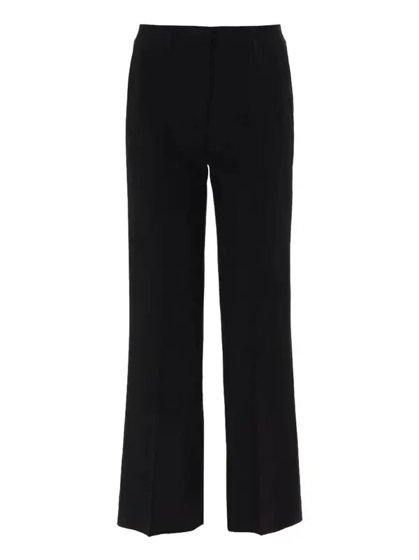 PT TORINO Belt-loop Trousers - Black