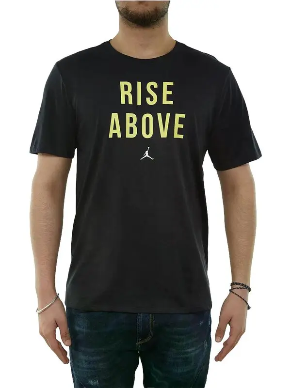 JORDAN Jumpman Rise Above T-shirt - Black