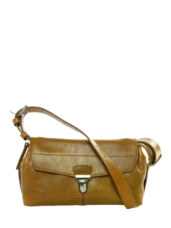 LEMAIRE Top-flap Shoulder Bag - Brown