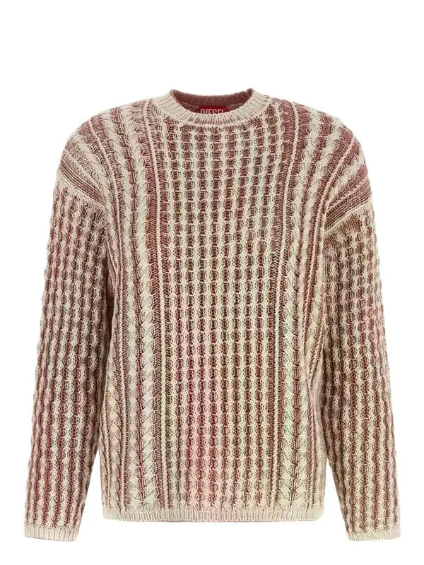 DIESEL® Cable-knit Sweater - Brown
