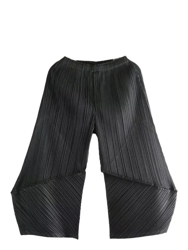 Issey Miyake Pleated Trousers - Black