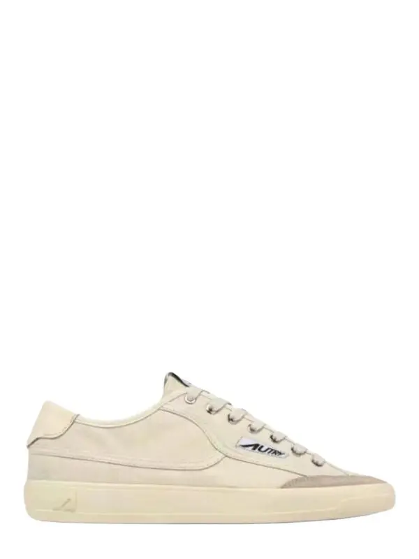 AUTRY Logo-patch Sneakers - Neutrals