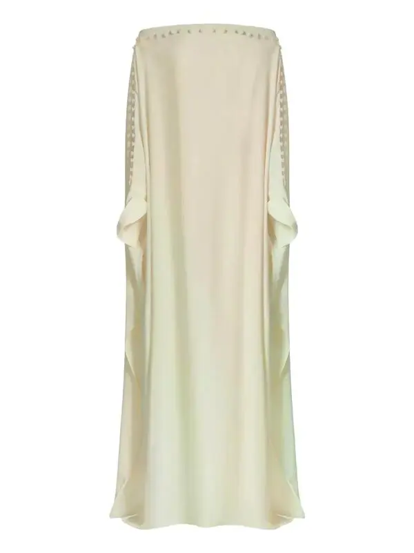 TALLER MARMO Mila Button-detail Kaftan - Neutrals