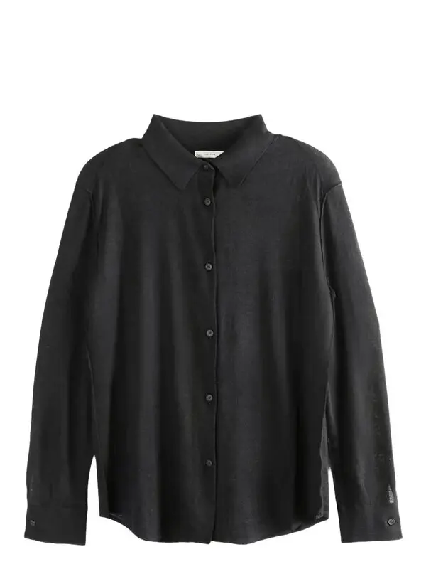 THE ROW Nafari Buttoned Shirt - Black