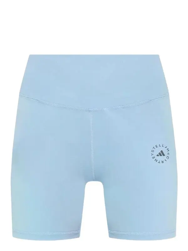 Adidas By Stella McCartney Logo-detail Shorts - Blue
