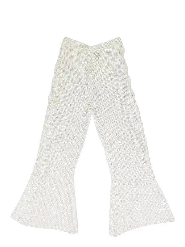 Eckhaus Latta Flared Trousers - White